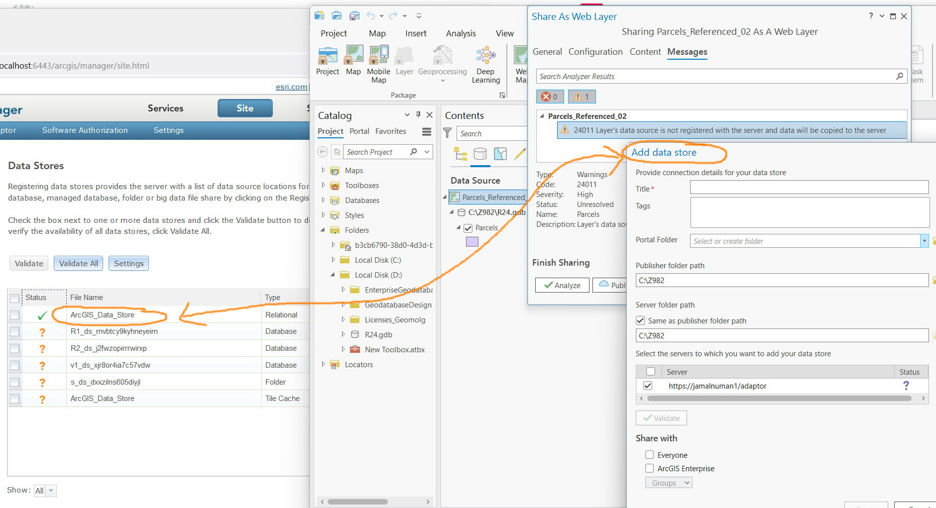 Arcgis Enterprise 11 0 How To Enable Disable Data Esri Community
