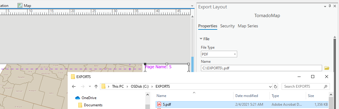 Data driven pages. File name format - Esri Community