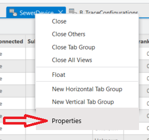 Visible path for open tables - Esri Community