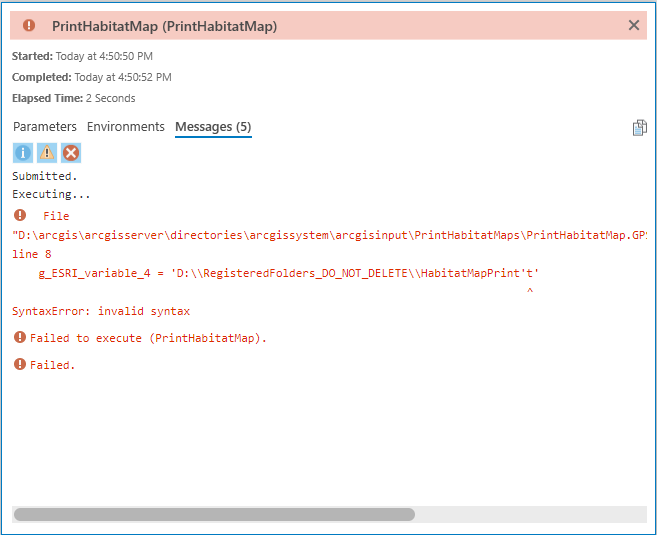 g_ESRI_variable adds extra letter to path, creatin... - Esri Community