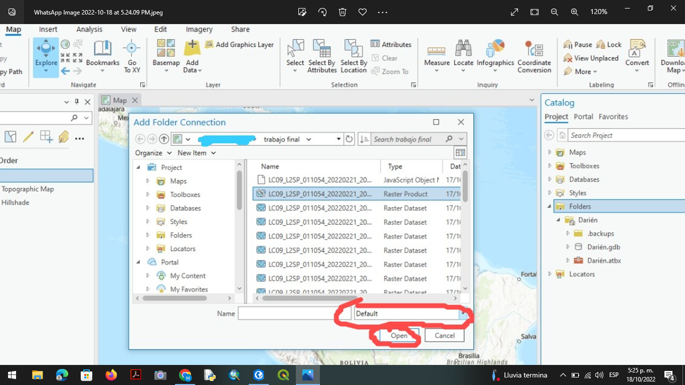 Help! Can't add folder connections or data to Arcg... - Esri Community