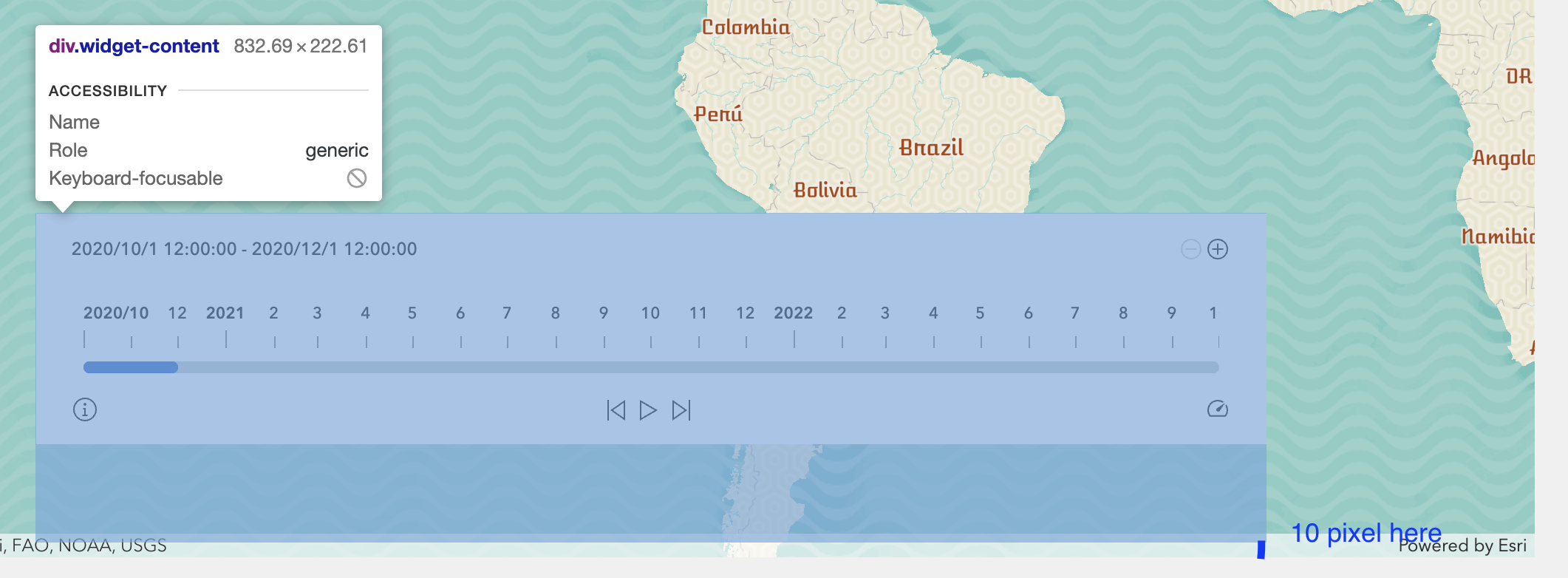 Solved: For the Timeline widget the Position in pixels is ... - Esri Community