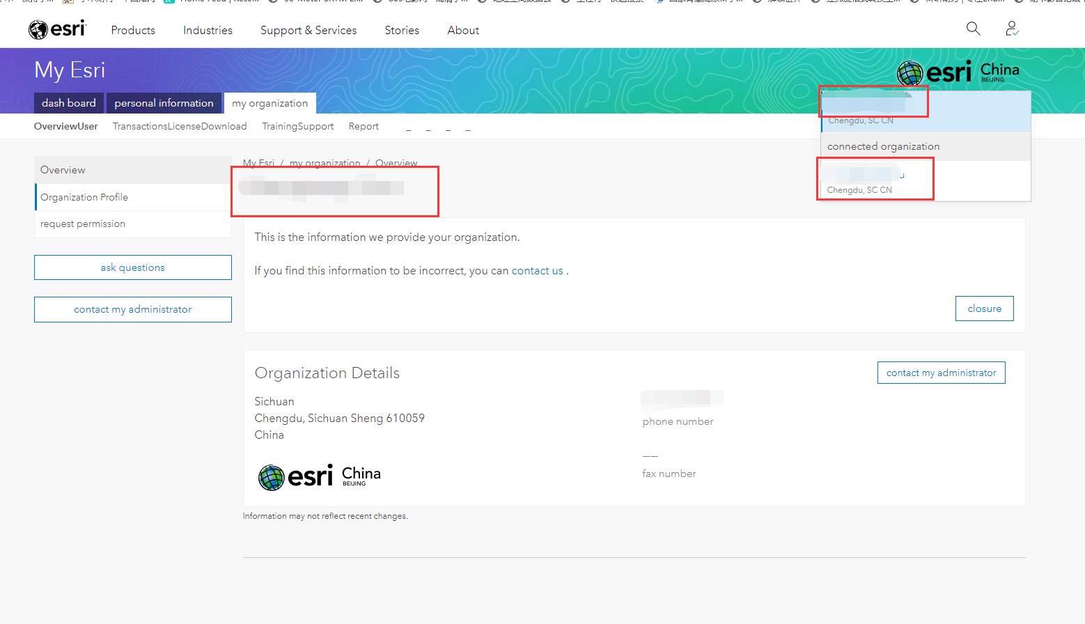 Change the name of my organization - Esri Community