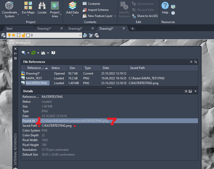 Solved: Map extraction / path problem (Arcgis For Autocad ... - Esri ...