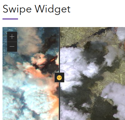 Solved: Swipe Widget - Handle Icon - Esri Community