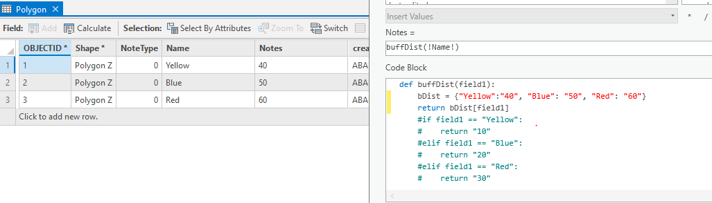 How to fill in selected fields with same number - Esri Community