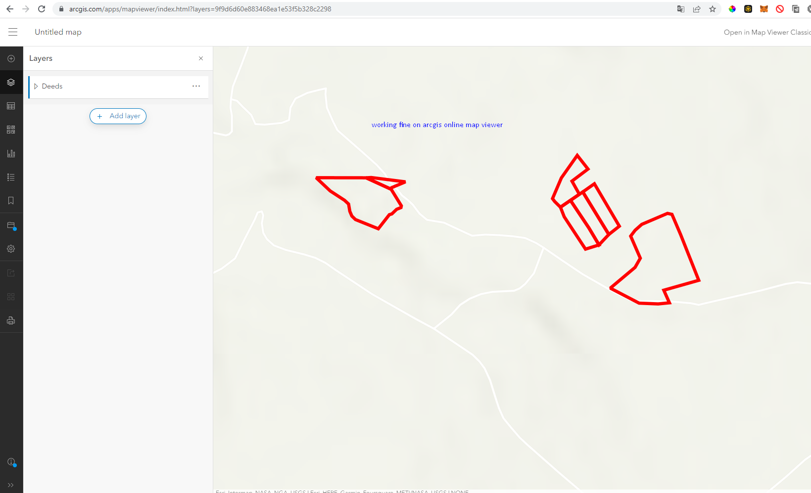 Arcgis Earth is half displaying layers in external... - Esri Community