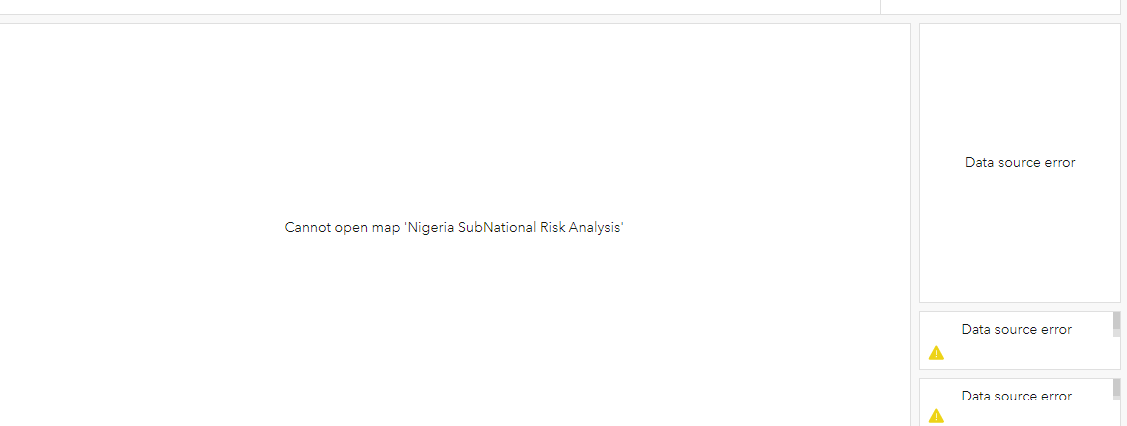 Map won't load in dashboard - Esri Community