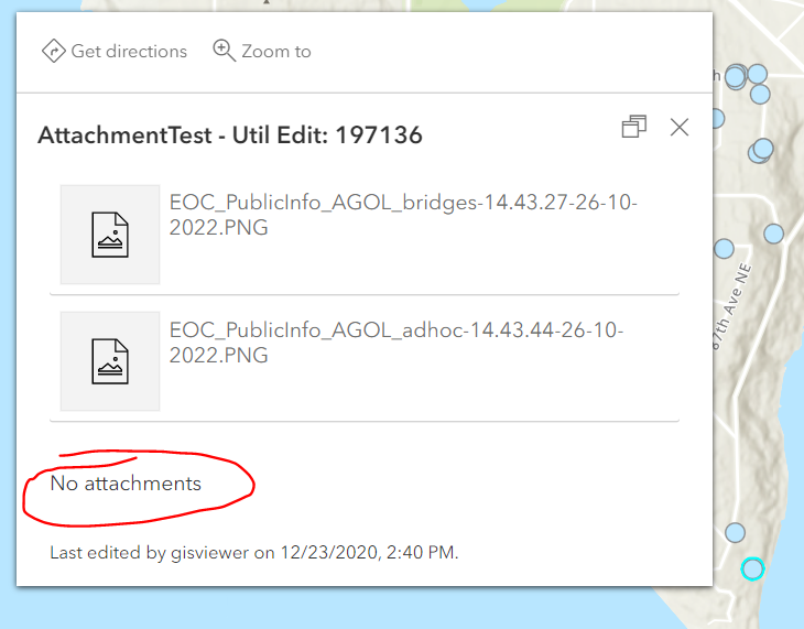 Attachments arcade function not working with enter... - Esri Community