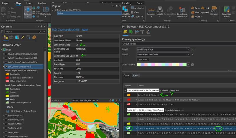 Symbology Incorrect for Unique Values on two Attri... - Esri Community