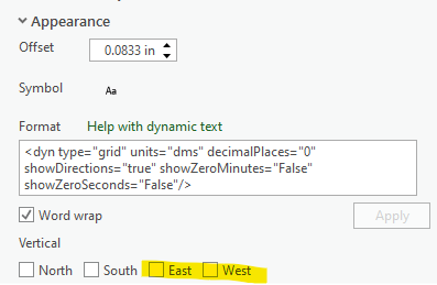 Solved: Weird grids label - Esri Community
