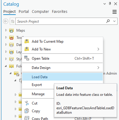 Recreate the Load data or "Simple Data Loader tool... - Esri Community