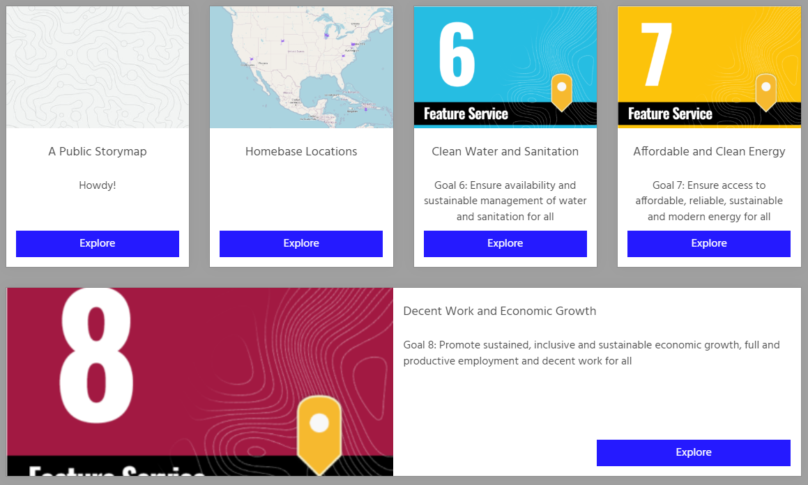 Upcoming changes to the Gallery card - Esri Community