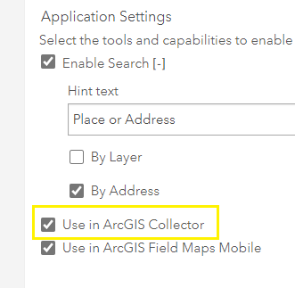 Solved: Use in ArcGIS Collector checkbox missing - Esri Community