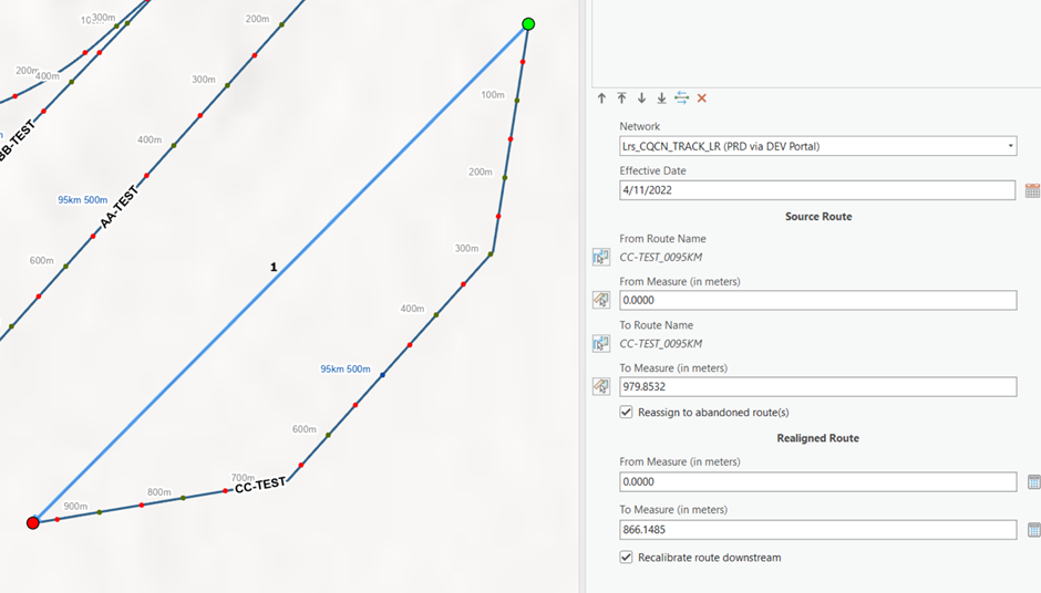 Solved: Realign Route appears to ignore Attribute Rules - Esri Community