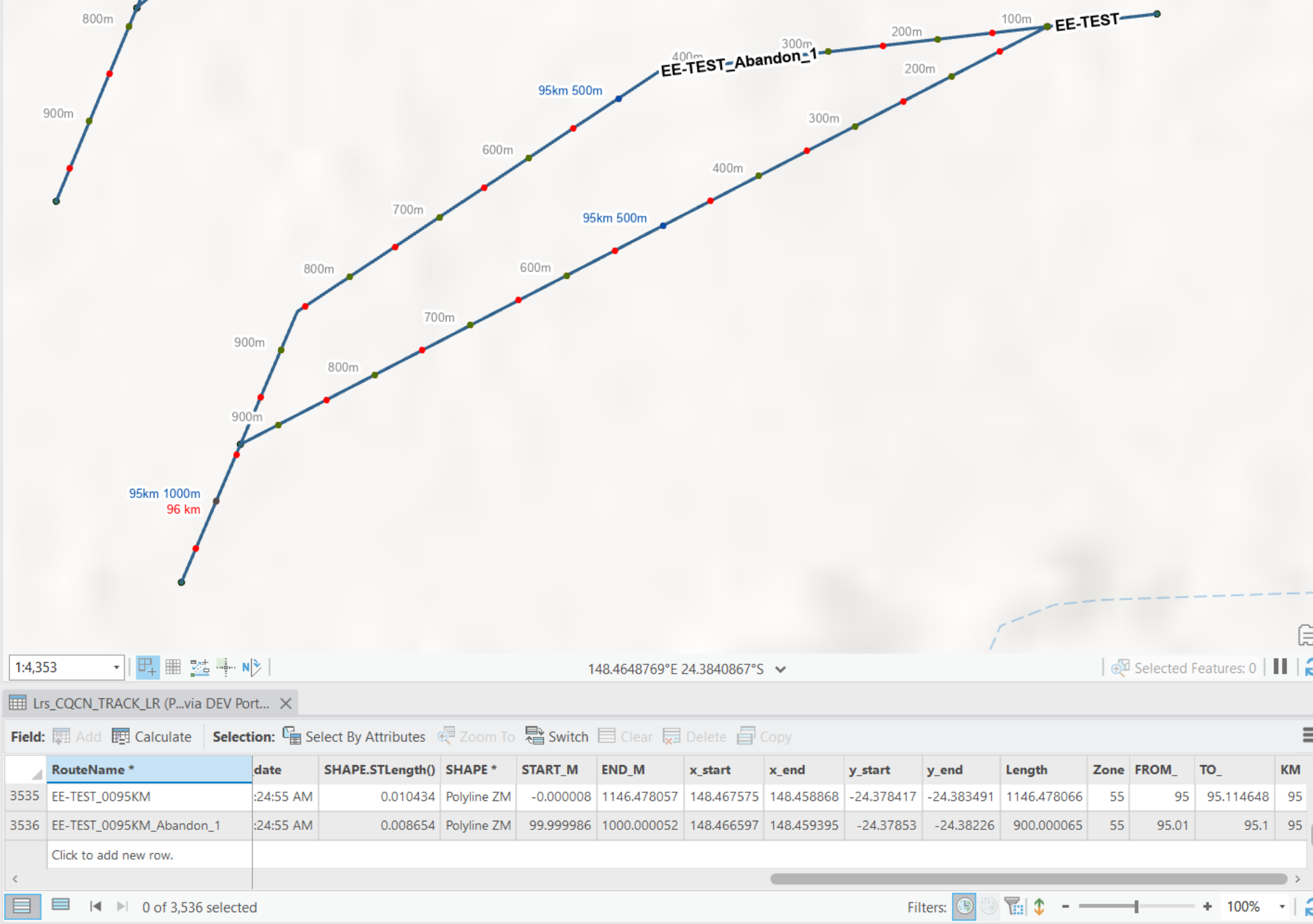 Solved: Realign Route appears to ignore Attribute Rules - Esri Community