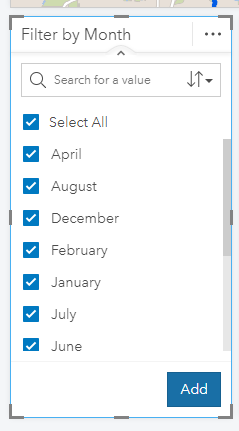 Predefined Filter on Date field sorts Months wrong - Esri Community