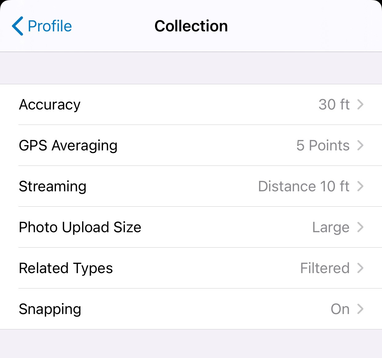 Field Maps Collection Settings BMP - Esri Community