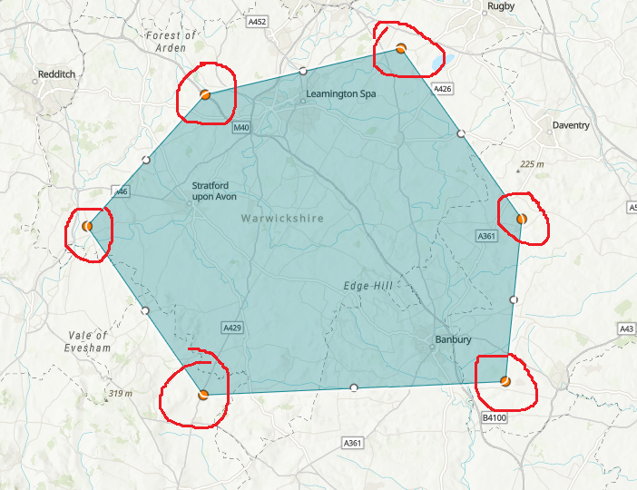 Change default orange color of the circle that hel... - Esri Community