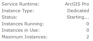 Failed to start ArcGIS Server service using servic... - Esri Community