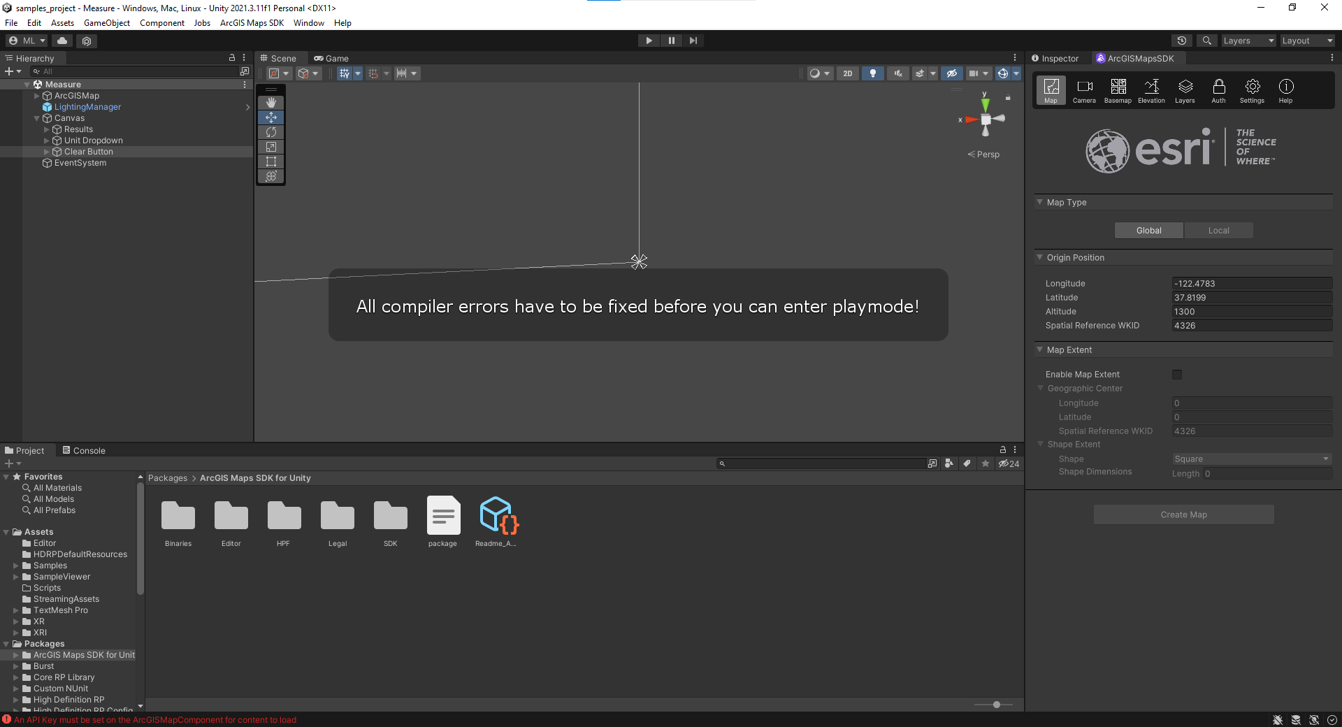 Solved: ArcGIS Maps SDK for Unity Github Samples - Esri Community Solved: ArcGIS Maps SDK for Unity Github Samples - Esri Community
