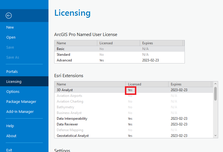 Solved: Extensions for ArcGIS Pro under personal use licen... - Esri ...