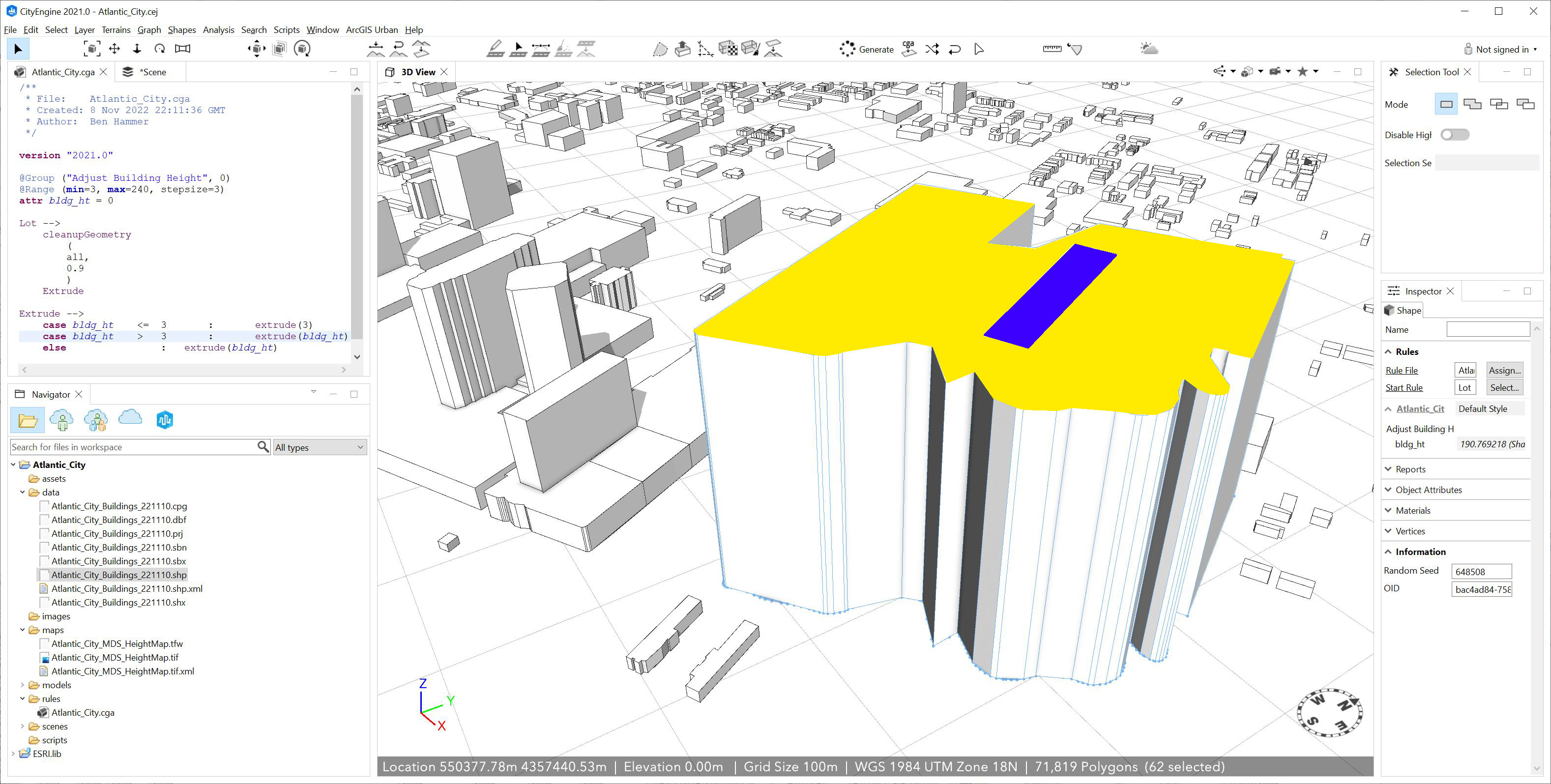Extrude Building inside another Building Footprint - Esri Community