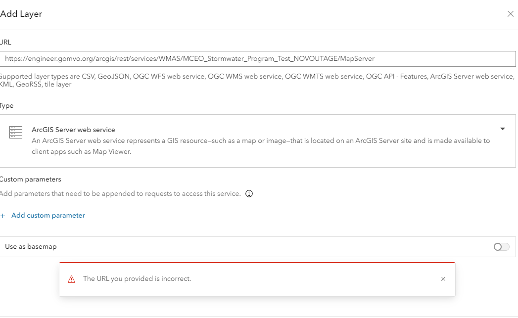 Solved: All layers fed by REST URLs on ArcGIS Server becam... - Esri Community