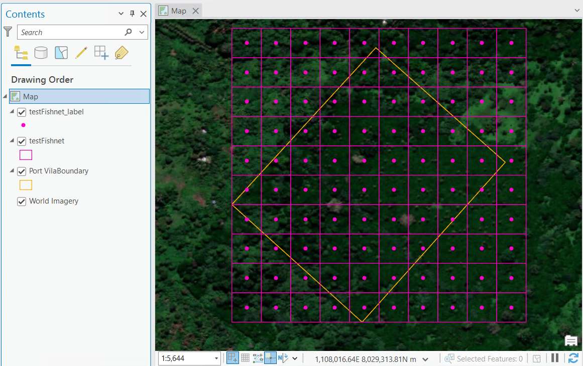 Solved: Problem with creating a Fishnet - Esri Community