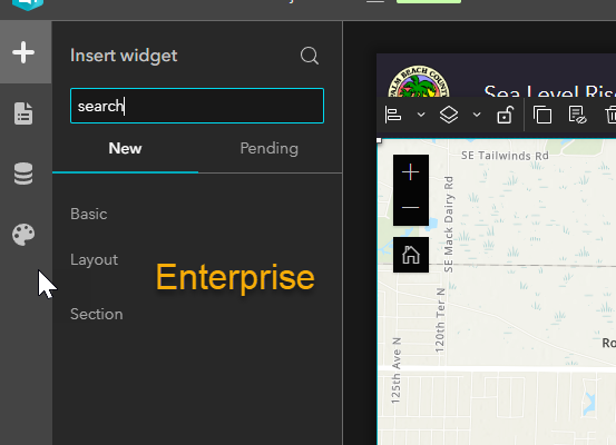 Solved: Search widget in Enterprise Experience builder - Esri Community