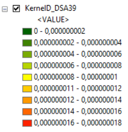 Trying to interpret Kernel Density output - Esri Community