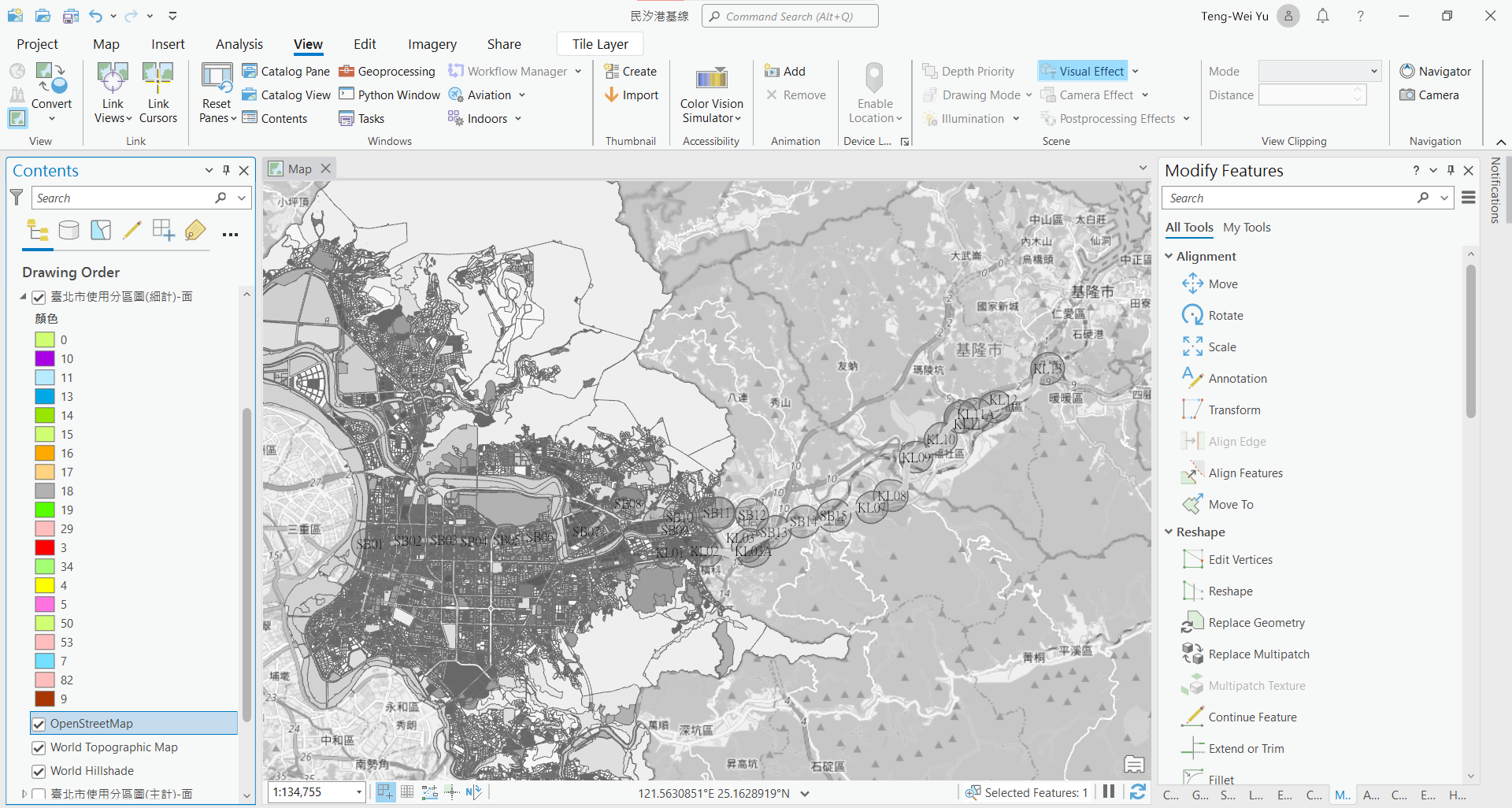 Solved: Map frame became monochrome - Esri Community