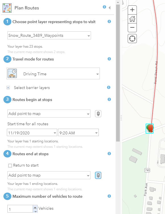 Solved: Plan Routes Analysis Tool Error - Esri Community