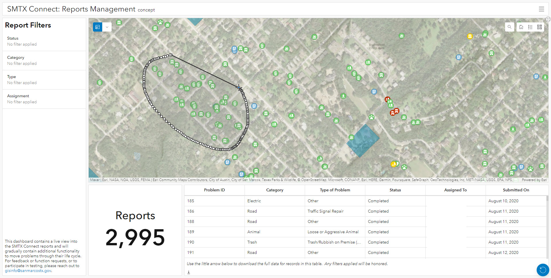 Dashboards - Map layer selection tool layout and d... - Esri Community