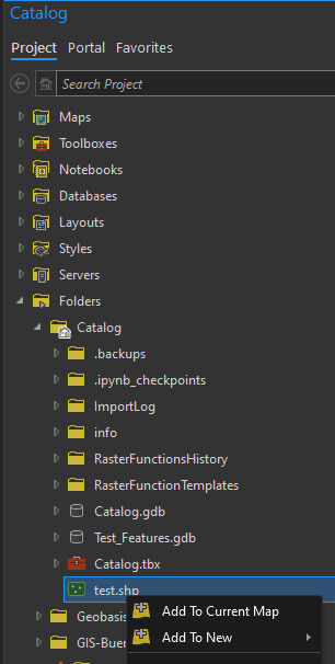 open Geodatabase file in arc gis pro - Esri Community