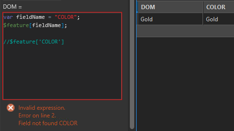 Solved: Arcade Get Field Value Using Variable - Esri Community