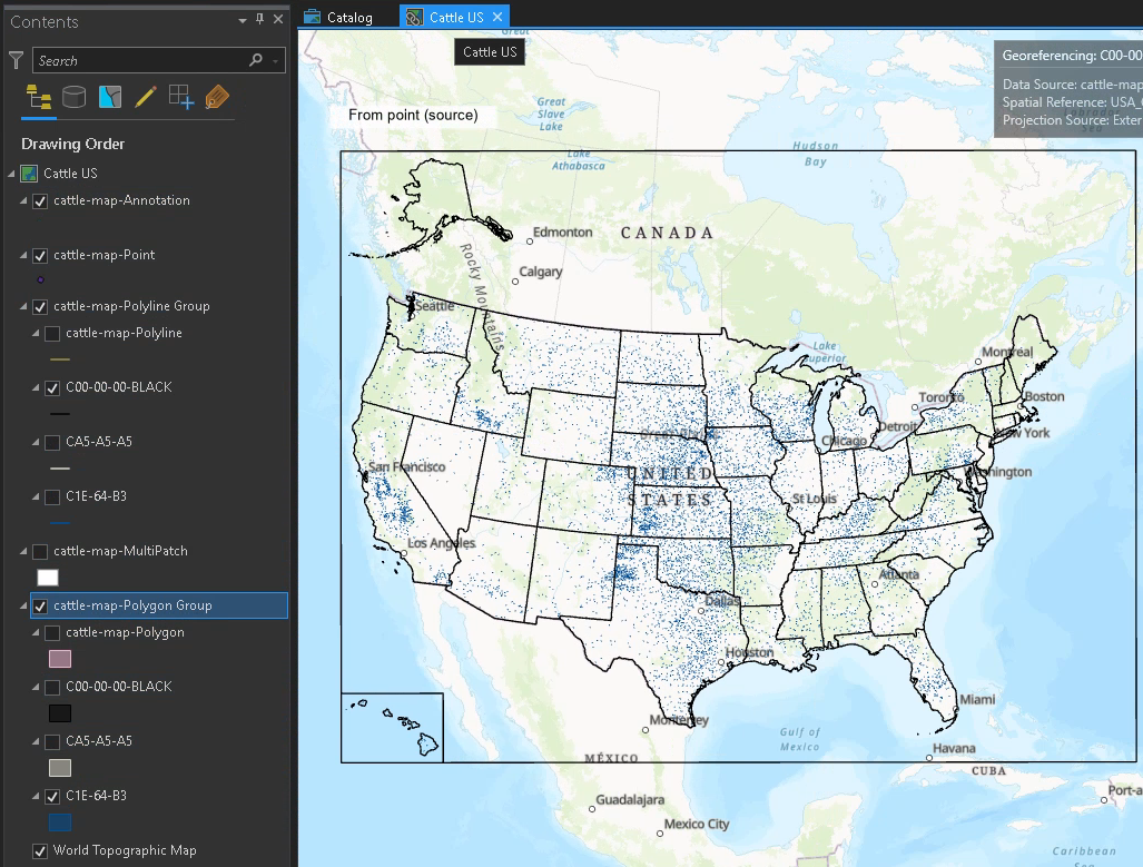 Solved: Create a points layer from a .png image? - Esri Community