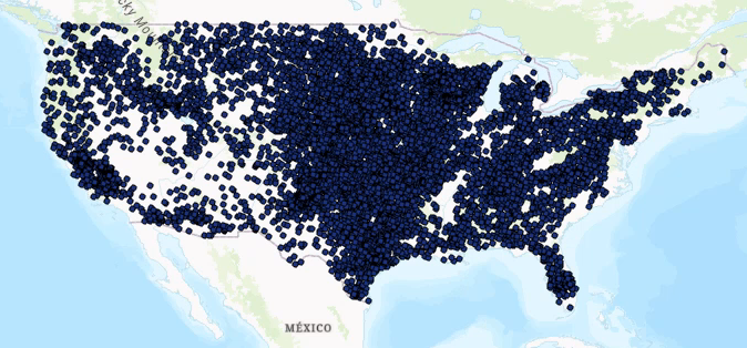 Solved: Create a points layer from a .png image? - Esri Community