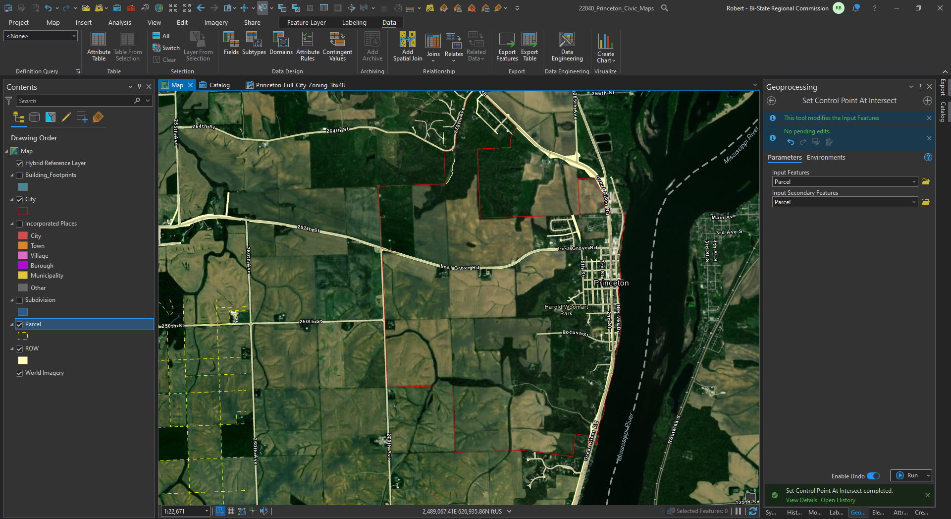 Add ArcMap-esque a 'canceled' indicator when the d... - Esri Community