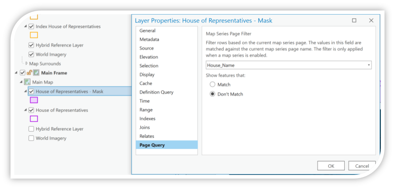 Dynamically Change Masking Layer via Map Series - Esri Community