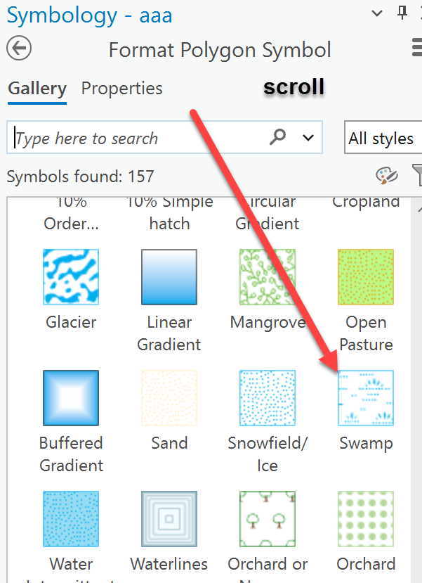 Symbolize polygons as wetland plant symbols - Esri Community