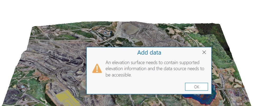 An elevation surface needs to contain supported el... - Esri Community