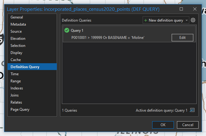 More intuitive default definition query naming - Esri Community