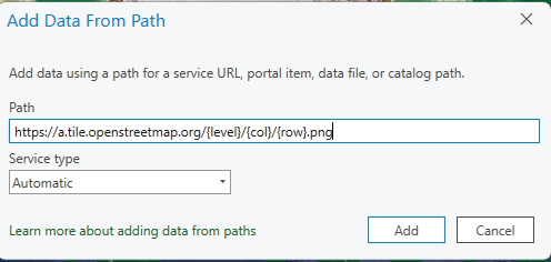 Solved: Add XYZ Tiles Layer (TMS) Programmatically - Esri Community