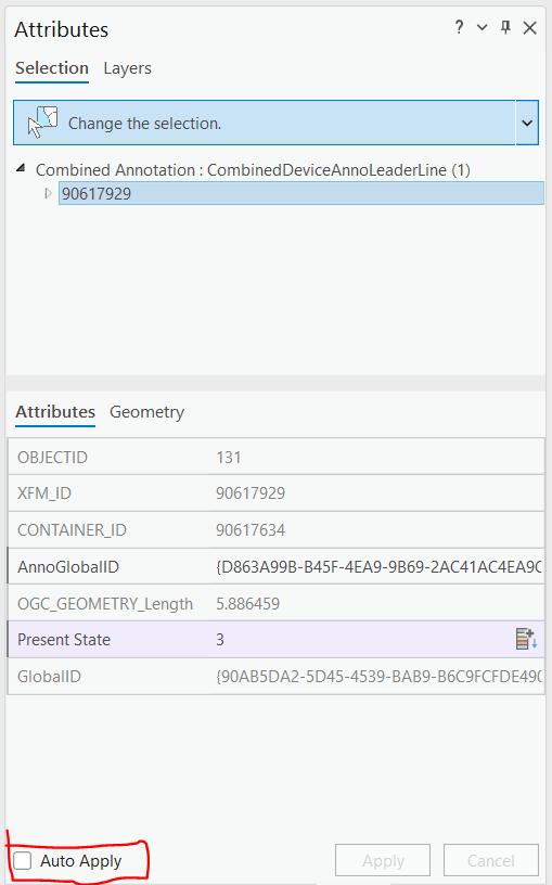 Disable Auto Apply checkbox - Esri Community