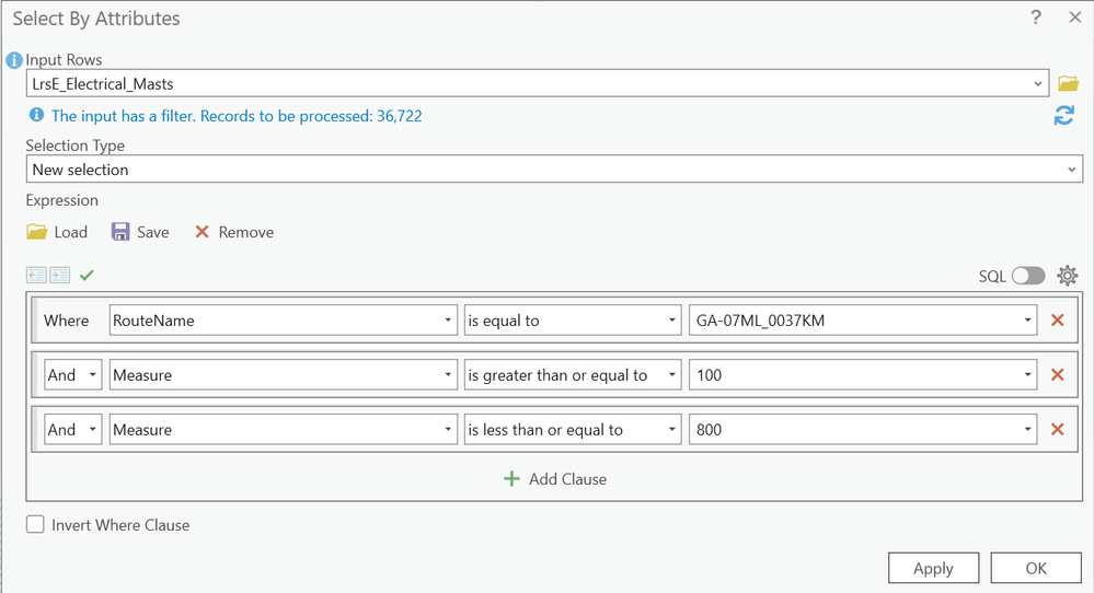 Solved: Click/provide two locations on LRS line network an... - Esri ...