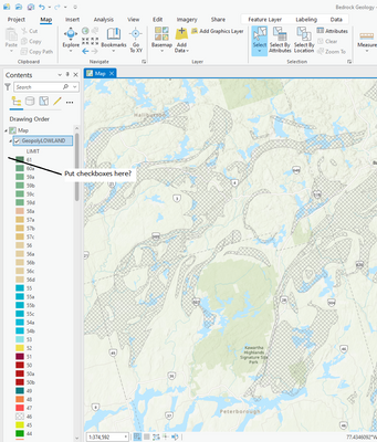 Customize Pro UI: Checkboxes in TOC to toggle symb... - Esri Community