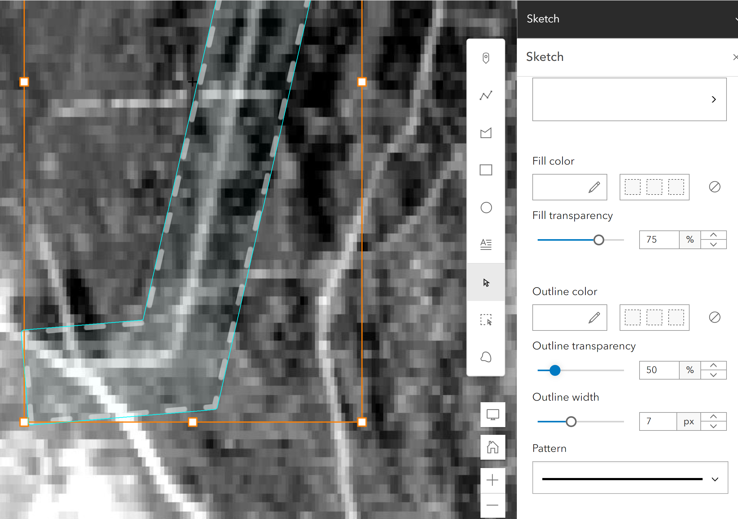 Map Viewer Sketch new color selectors don't work - Esri Community