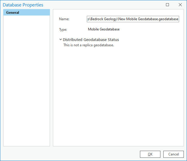 Show mobile geodatabase SQLite version in database... - Esri Community