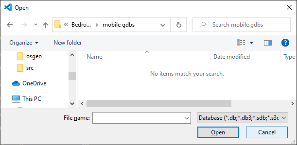 Open mobile geodatabase using VSCode - Esri Community